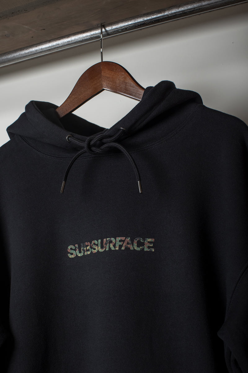 'FLEC' Hood | Black – Subsurface Journal
