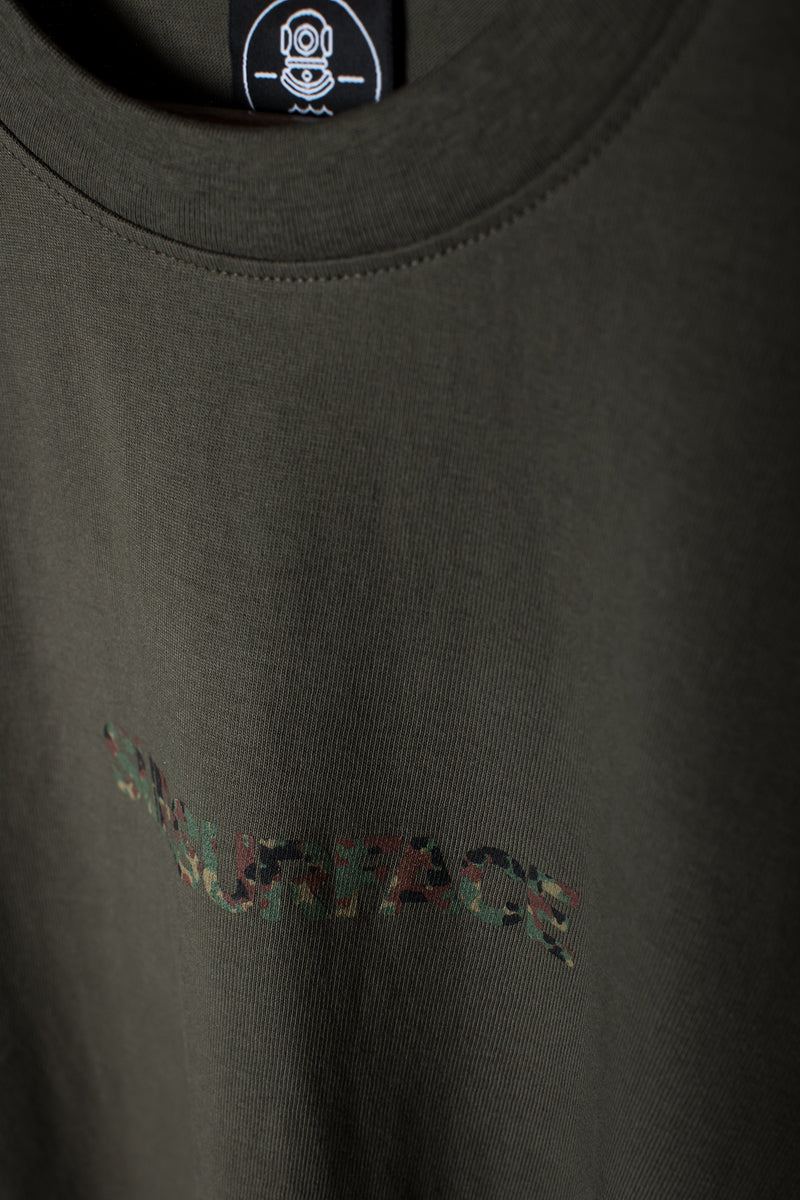 'FLEC' Tee | Khaki – Subsurface Journal