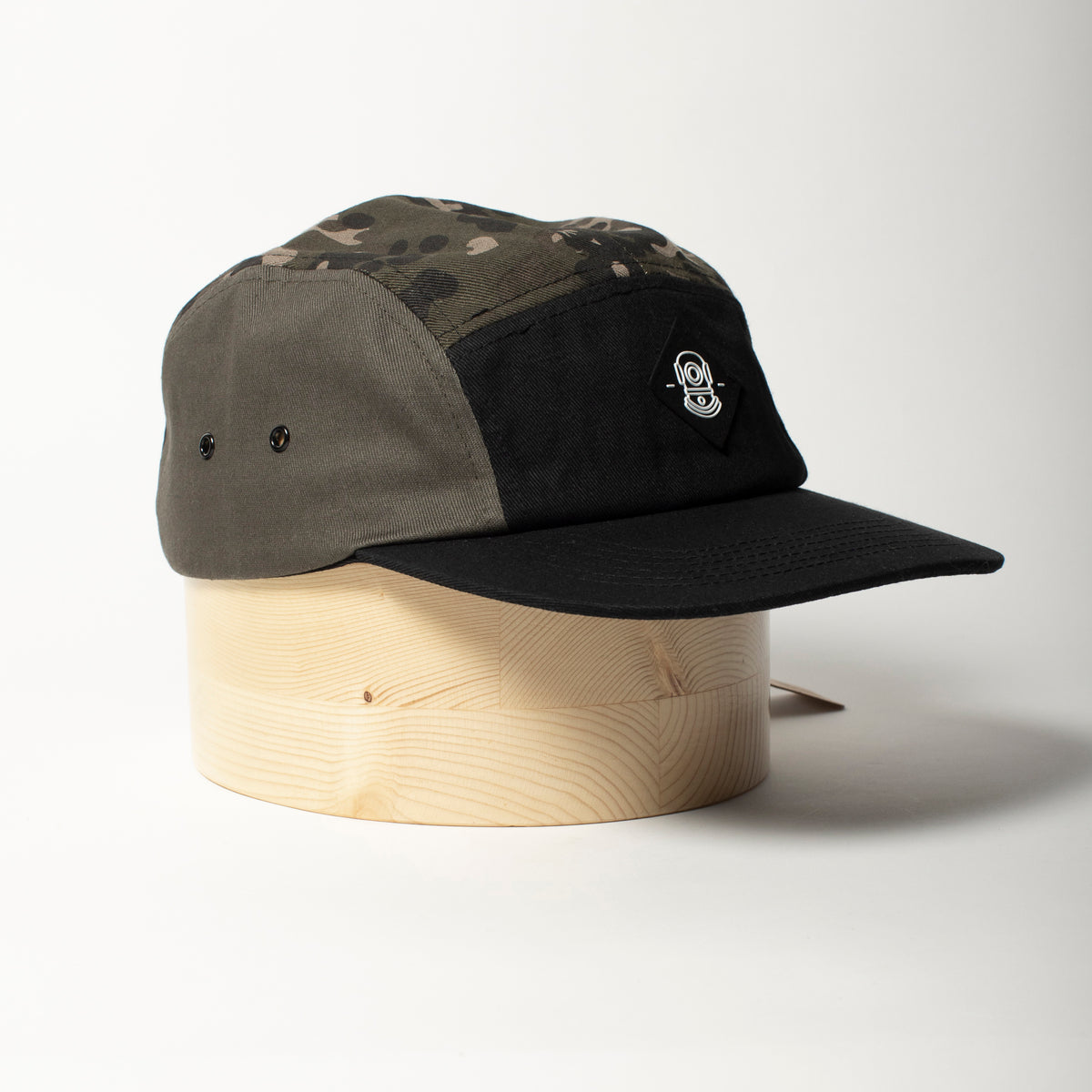 5 Panel - 'BLOCK' - Camo/black/olive – Subsurface Journal