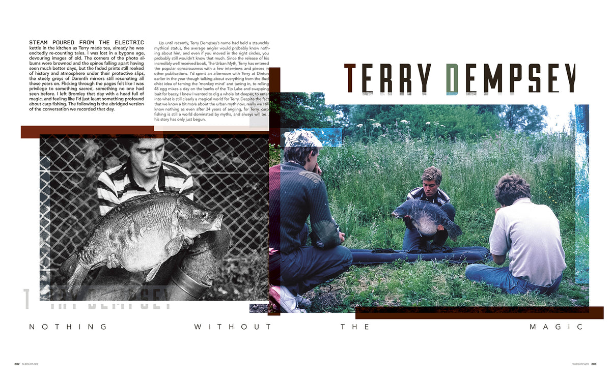 SUBSURFACE JOURNAL VOL 1 | TERRY DEMPSEY 'NOTHING WITHOUT THE MAGIC' P ...