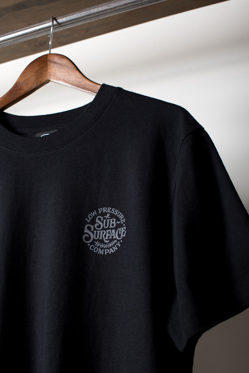 'HIGH GRADE' Heavyweight Tee | Black – Subsurface Journal